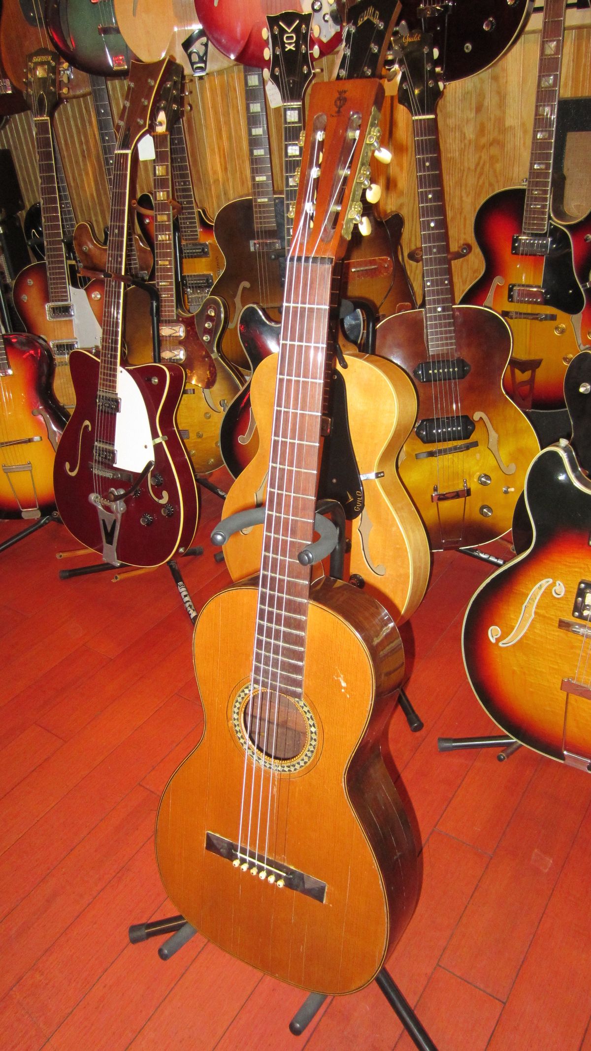 1908 C. Bruno & Sons Parlor Guitar Natural > Guitars Acoustic ...