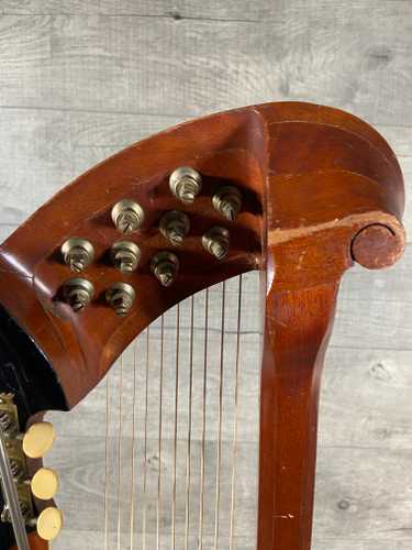 1914 Gibson Style U Harp Guitar Black > Guitars Acoustic | SS Vintage