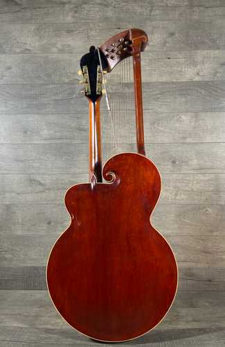 1914 Gibson Style U Harp Guitar Black > Guitars Acoustic | SS Vintage