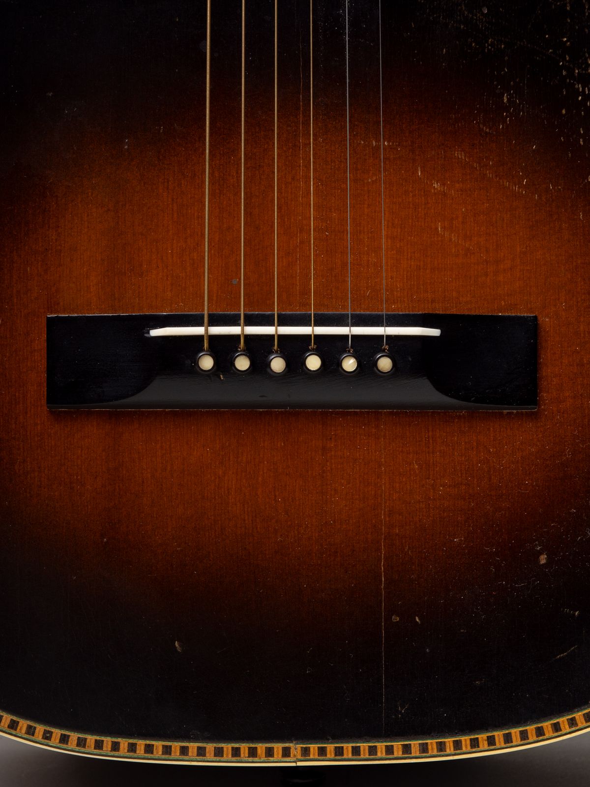 1935 Kunow Oscar Schmidt Sunburst > Guitars Acoustic | TR Crandall Guitars
