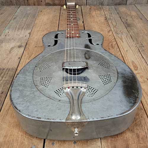 1936 National Duolian Square Neck Resonator Dobro Frosted Duco ...