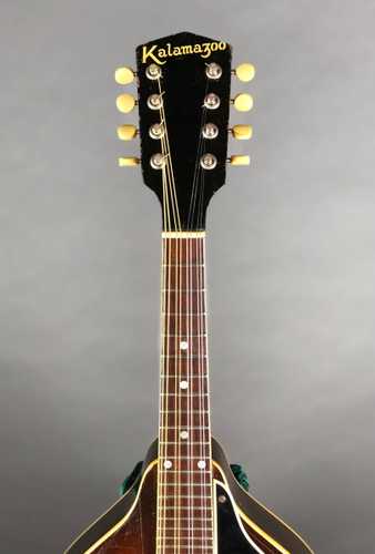 1937 Kalamazoo KM21 Sunburst > Mandolin Family | Vintage Blues Guitars