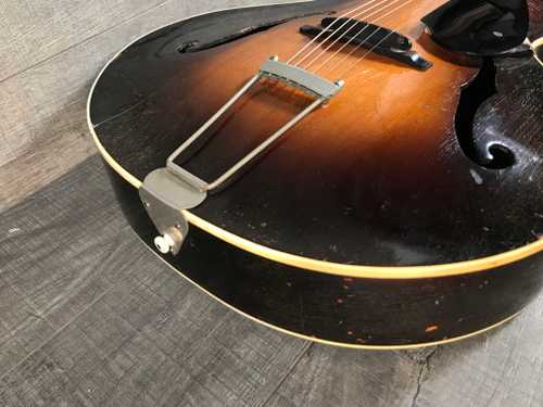 1940 Epiphone Blackstone Sunburst > Guitars Archtop Electric & Acoustic ...