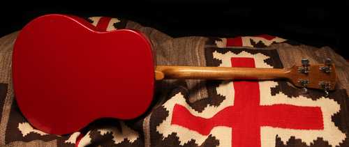 1940 Supro Tenor Resonator Red > Guitars Tenor | Rumble Seat Music