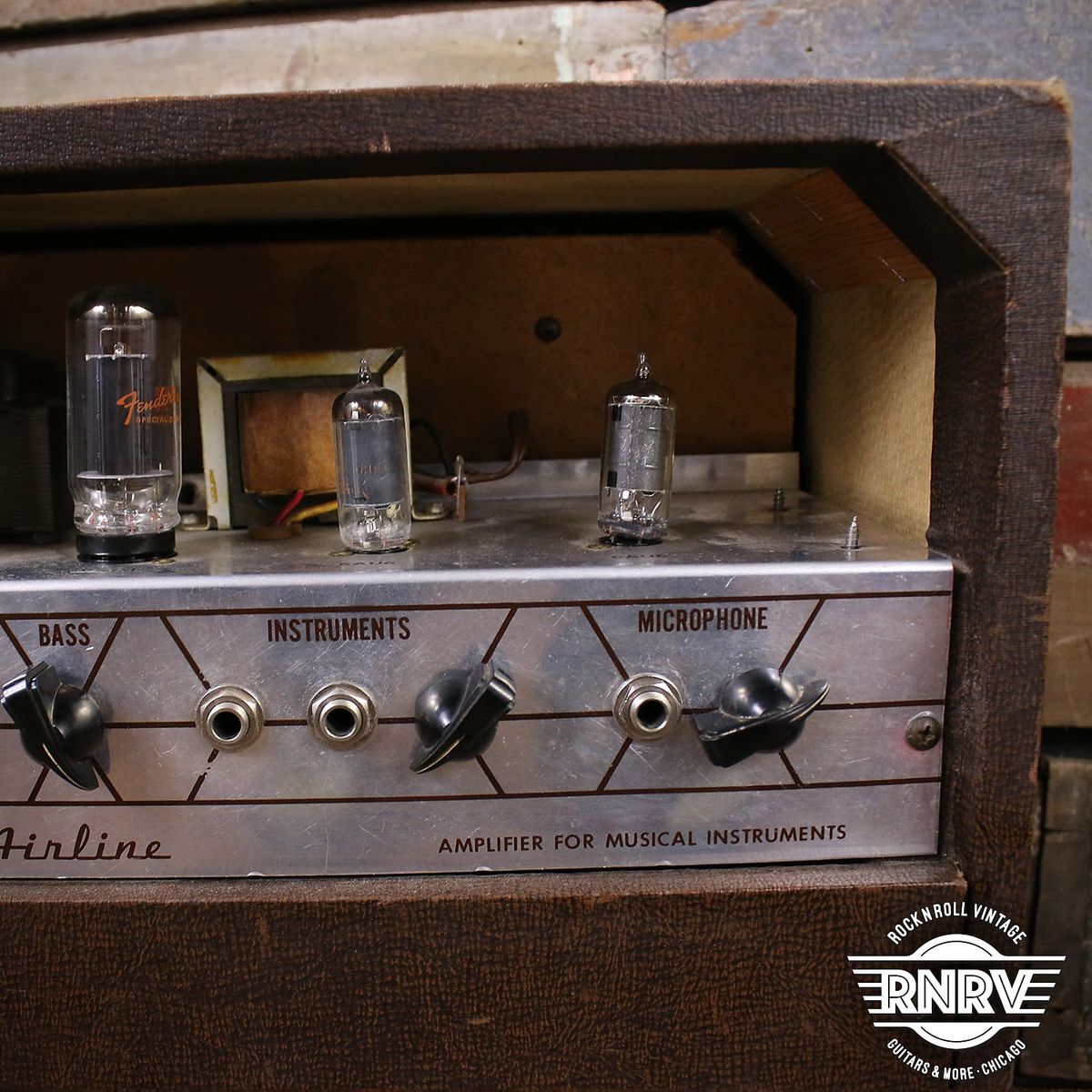 1950 Airline 8513 Brown > Amps & Preamps | Rock n Roll Vintage Guitars