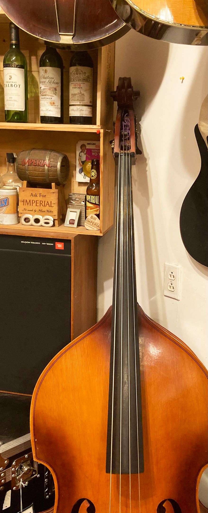 1951 Kay C-1 Model Double Bass Viol Natural > Band & Orchestra ...