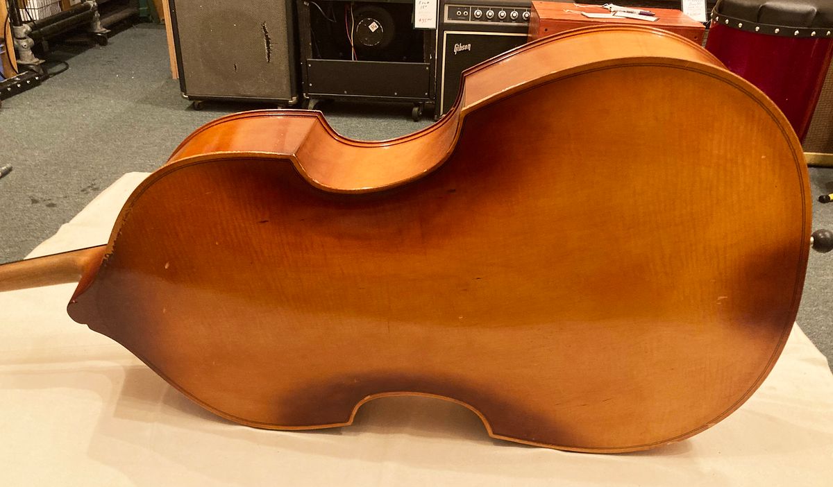 1951 Kay C-1 Model Double Bass Viol Natural > Band & Orchestra ...