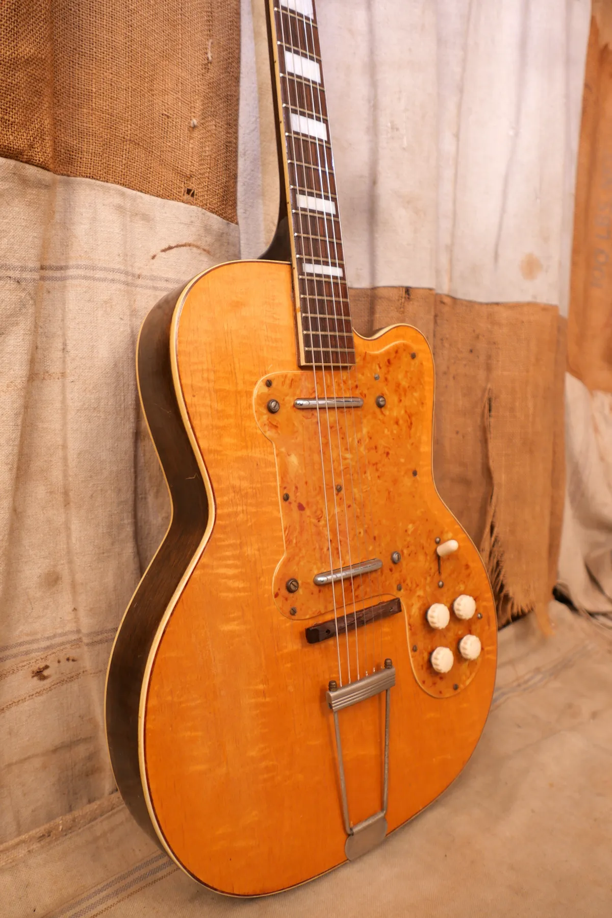 1951 Kay Thin Twin "Jimmy Reed" Model Blond > Guitars Electric Semi ...