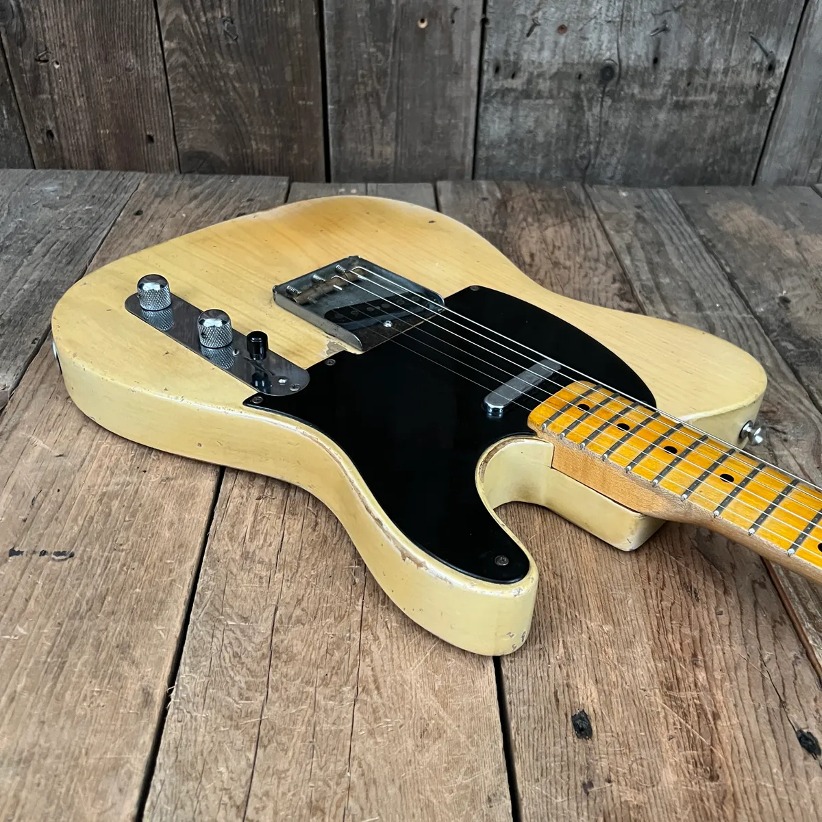 1953 Fender Telecaster Blackguard Blonde > Guitars Electric Solid Body ...