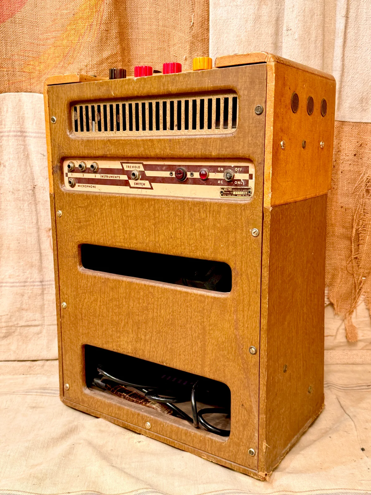 1953 Premier Model 120 Two Tone Brown > Amps & Preamps | Southside Guitars