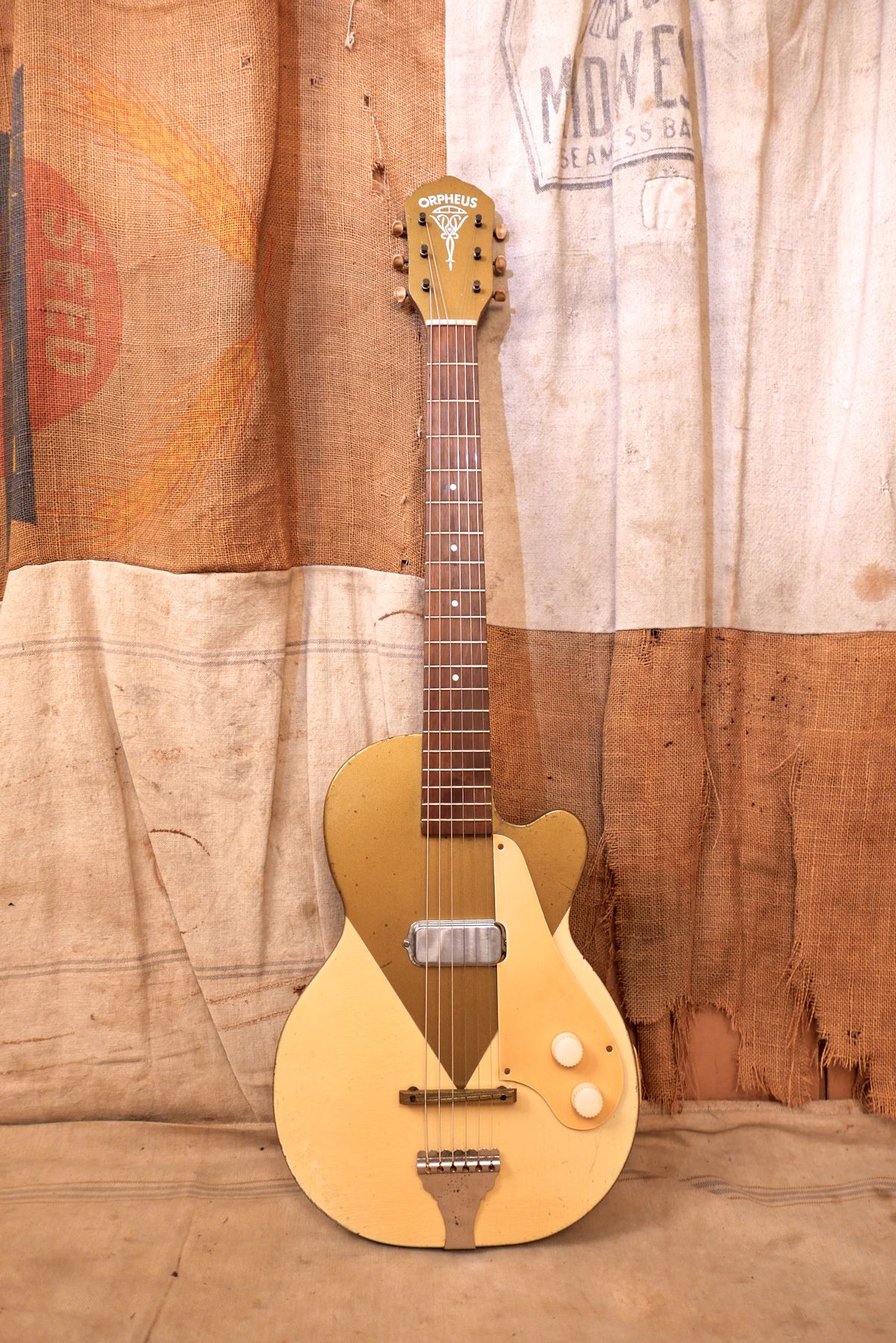 1954 Kay Orpheus 136 Two Tone Green > Guitars Electric Solid Body ...