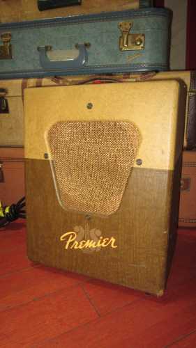 1954 Premier Model 50 Small Combo Tube Amp Two Tone Brown > Amps ...