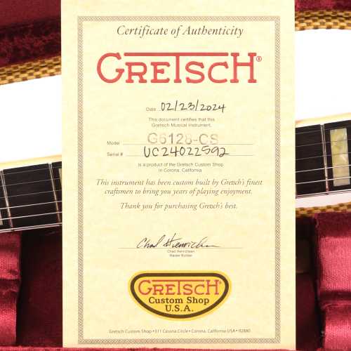 1955 Gretsch Duo Jet/Double Jet Yellow Antigua > Guitars Electric Solid ...