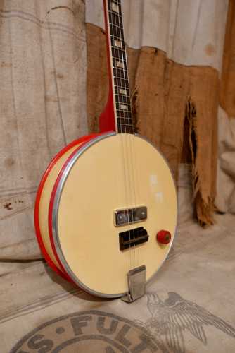 1955 Harmony H-82 Electric Banjo Red > Banjos | Southside Guitars