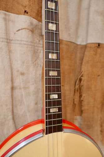 1955 Harmony H-82 Electric Banjo Red > Banjos | Southside Guitars