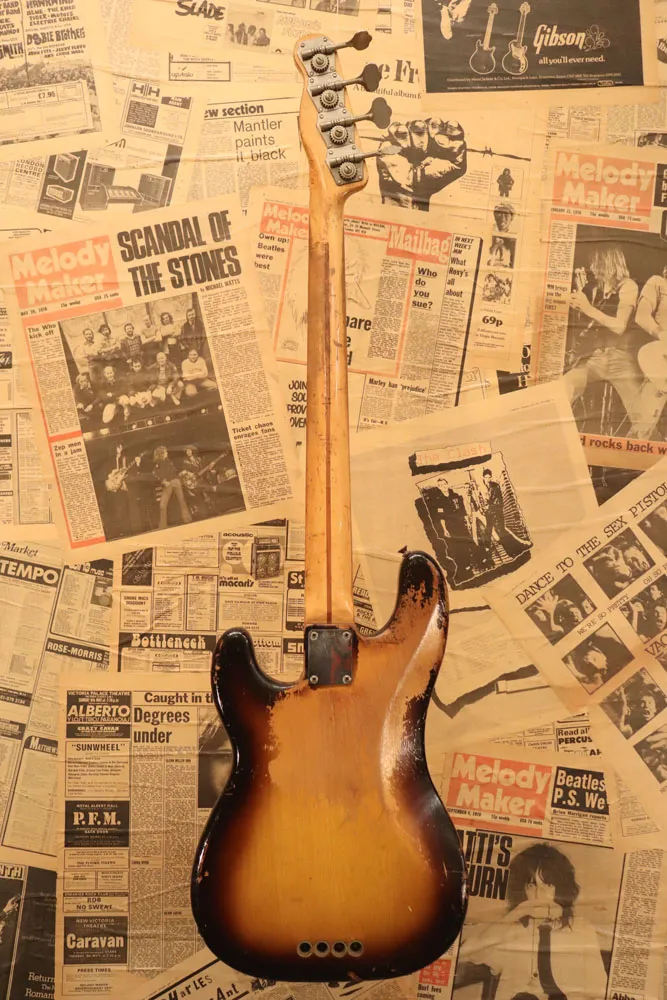 1956 Fender Precision Bass Sunburst > Guitars Bass | Guitar Traders Tokyo