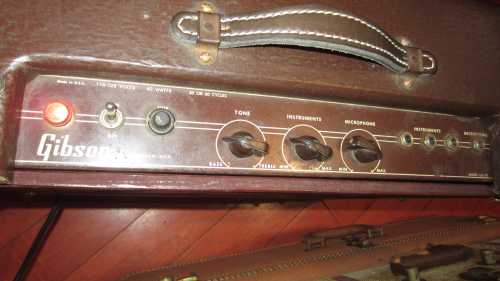 1956 Gibson GA-20 Combo Amp Two Tone Brown > Amps & Preamps | Rivington ...