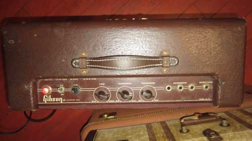 1956 Gibson GA-20 Combo Amp Two Tone Brown > Amps & Preamps | Rivington ...
