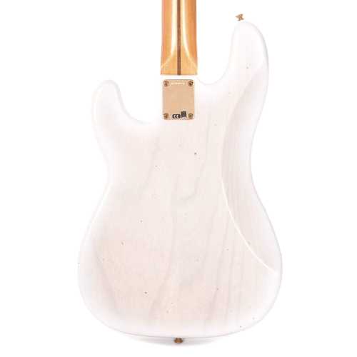 1957 Fender Precision Bass White Mary Kaye White > Guitars Bass ...