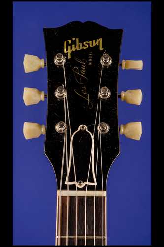 1957 Gibson Les Paul Standard Gold Top 'Dark-Back' P-90 Tune-O-Matic ...