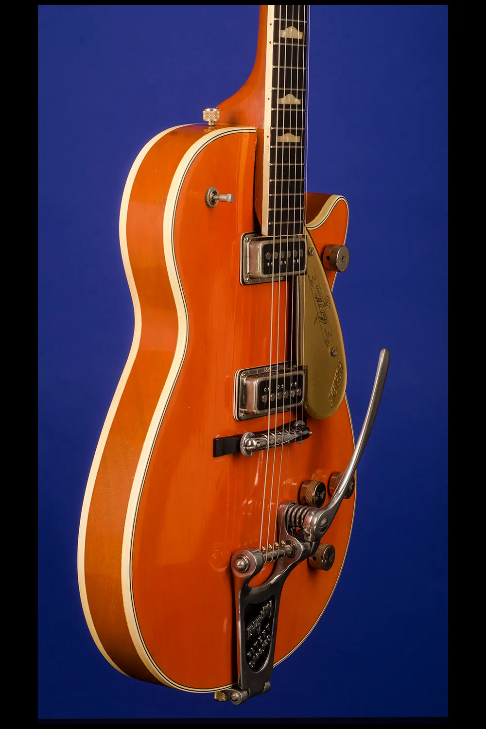 1957 Gretsch 6121 Chet Atkins Solid Body Western Orange > Guitars ...