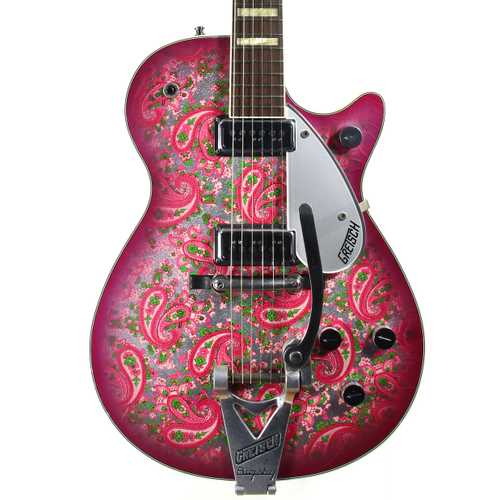 1957 Gretsch Duo Jet 6128 Pink Paisley RELIC G6128CS Stephen Stern ...