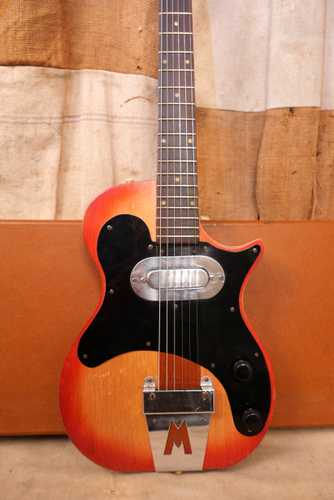 1957 Magnatone Mark III Sunburst > Guitars Electric Solid Body ...
