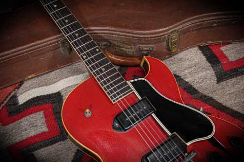 1958 Gibson ES-225 Red & Black > Guitars Electric Semi-Hollow Body ...