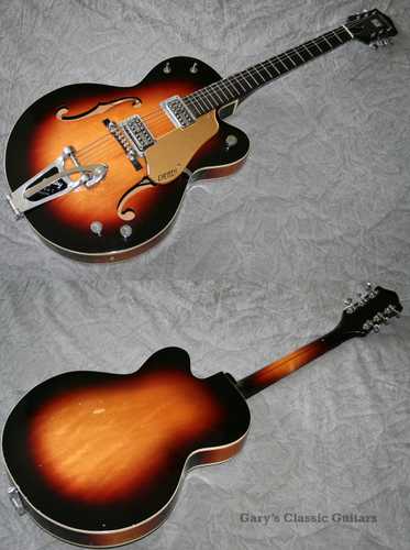 1958 Gretsch 6117 Double Anniversary Tobacco Sunburst > Guitars Hollow ...