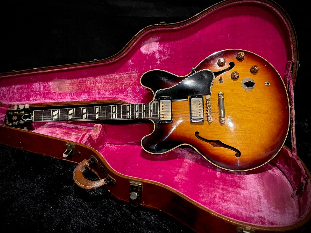 1959 Gibson ES-345 sunburstn > Guitars Electric Solid Body | Black ...