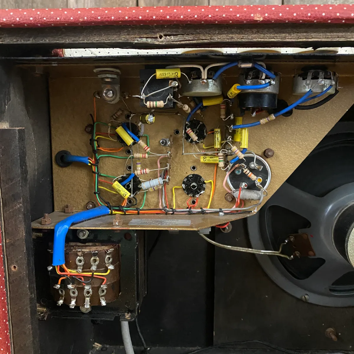 1959 Watkins Westminster Tremolo Red > Amps & Preamps | Mahar's Vintage ...
