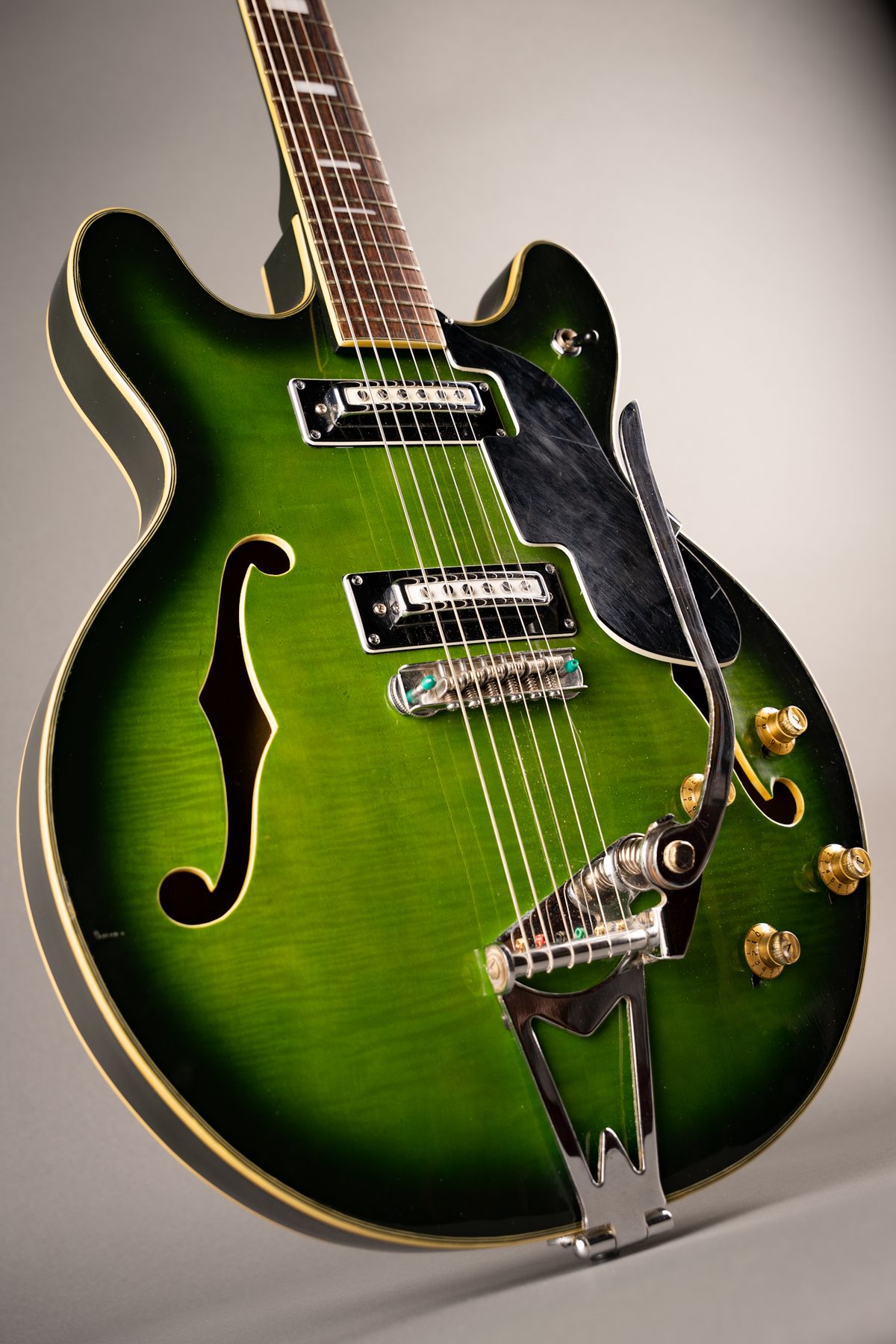 1960 Crown (Teisco) GPO Green Burst > Guitars Hollow Body | Mom and Dad ...