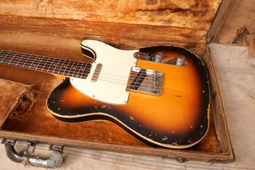 1960 Fender Custom Telecaster Sunburst > Guitars Electric Solid Body ...