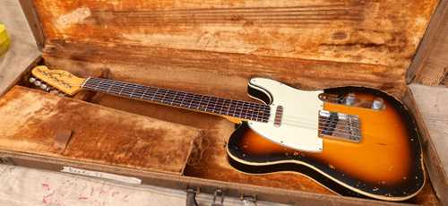 1960 Fender Custom Telecaster Sunburst > Guitars Electric Solid Body ...