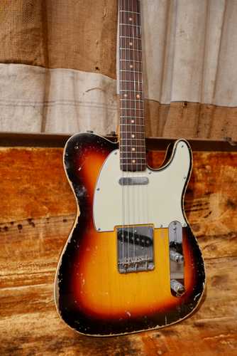 1960 Fender Custom Telecaster Sunburst > Guitars Electric Solid Body ...