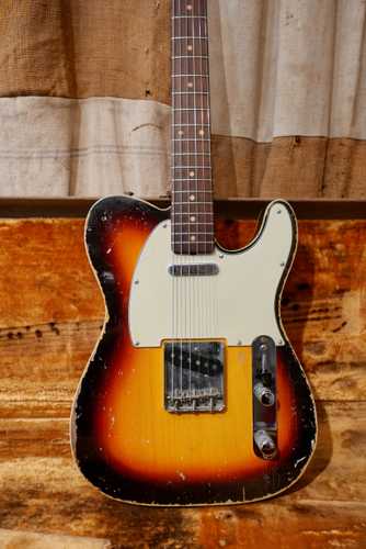 1960 Fender Custom Telecaster Sunburst > Guitars Electric Solid Body ...