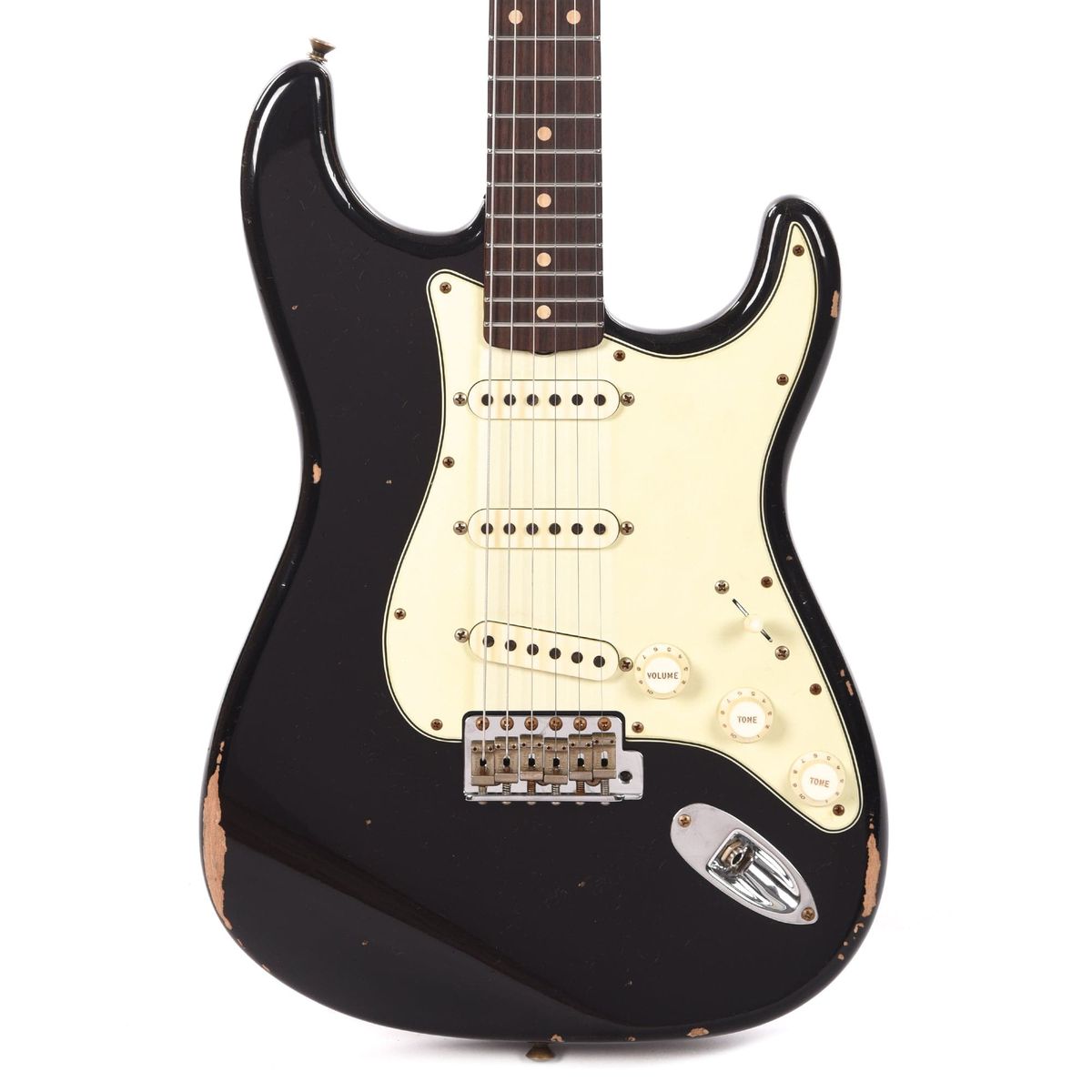 Fender Stratocaster Black Black > Guitars Electric Solid Body | Chicago ...