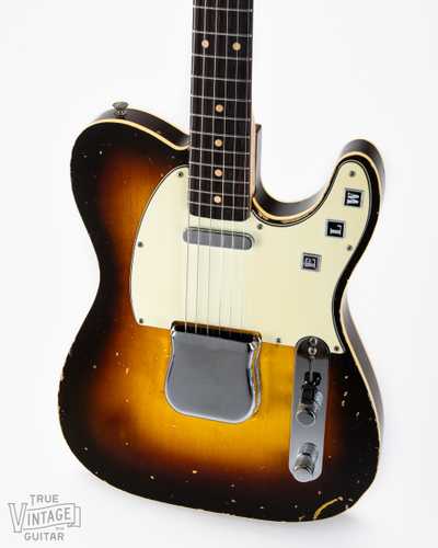 1960 Fender Telecaster Custom Sunburst > Guitars Electric Solid Body ...