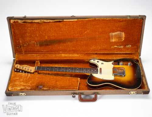 1960 Fender Telecaster Custom Sunburst > Guitars Electric Solid Body ...