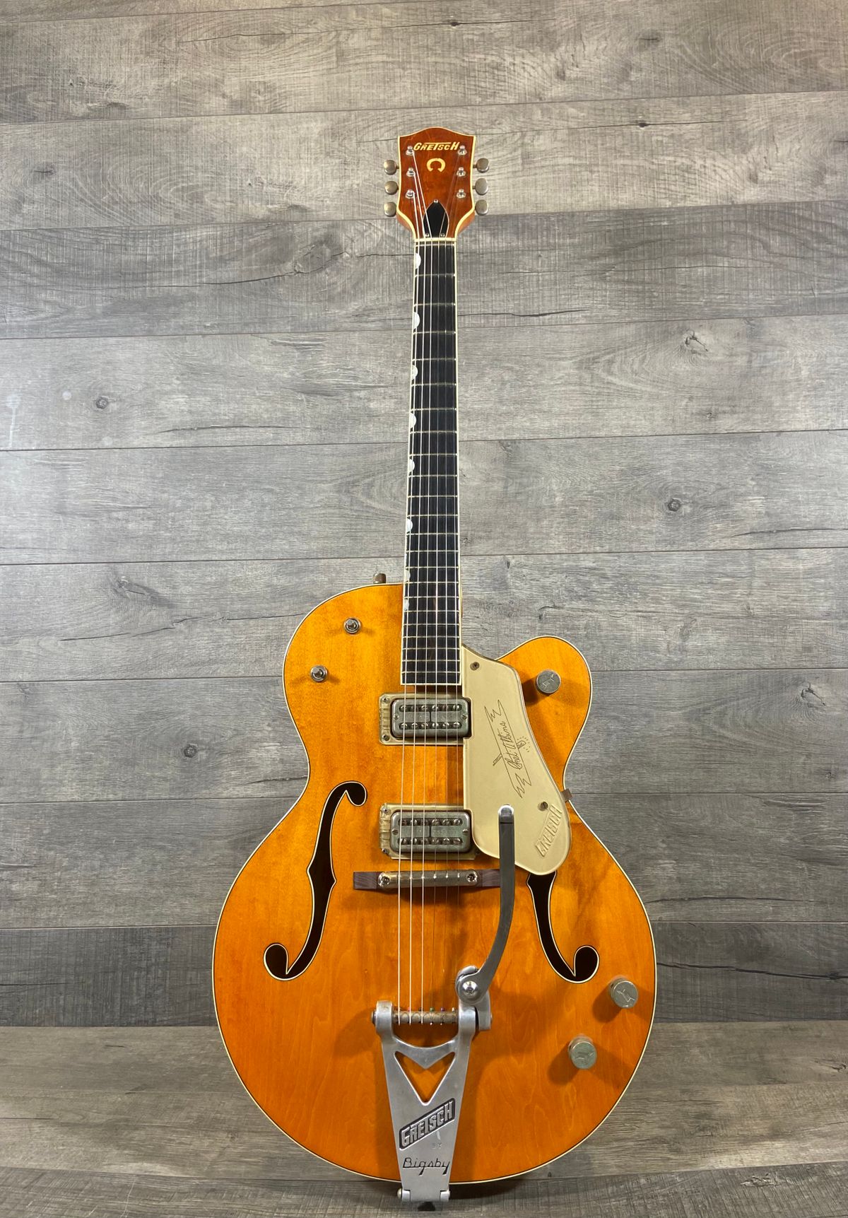1960 Gretsch 6120 Chet Atkins Western Orange > Guitars Hollow Body | SS ...