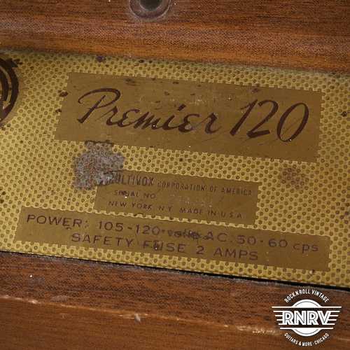 1960 Multivox Premier 120 Brown > Amps & Preamps | Rock n Roll Vintage ...