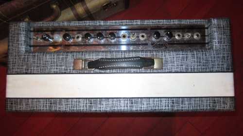 1960 Supro Model 1696TN Grey Tolex w/ White Stripe > Amps & Preamps ...