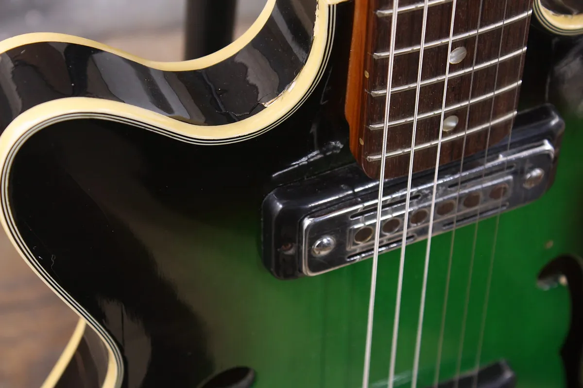 1960 Teisco EP-8T Hollowbody Greenburst > Guitars Hollow Body | Rock n ...