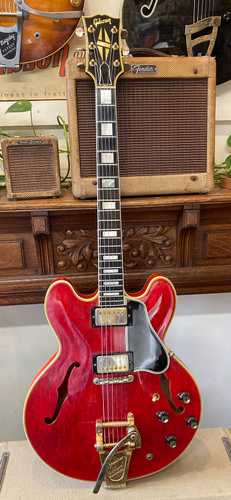 1961 GIBSON ES-355 Cherry red > Guitars Electric Semi-Hollow Body ...