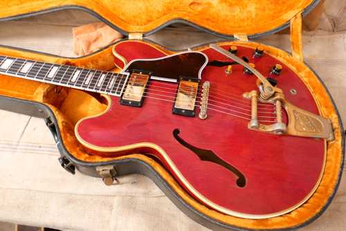 1961 Gibson ES-355 Cherry Red > Guitars Electric Semi-Hollow Body ...