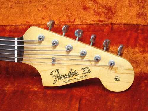 1962 Fender Bass VI Baritone Guitar Sunburst Original > Guitars ...