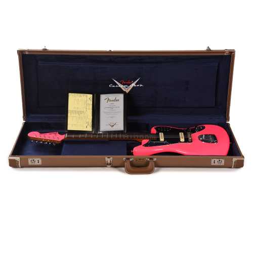 1962 Fender Jaguar Pink Neon Pink > Guitars Electric Solid Body ...