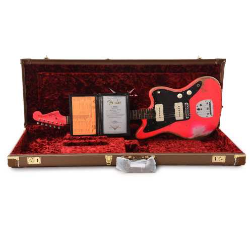 1962 Fender Jazzmaster Pink Neon Pink > Guitars Electric Solid Body ...