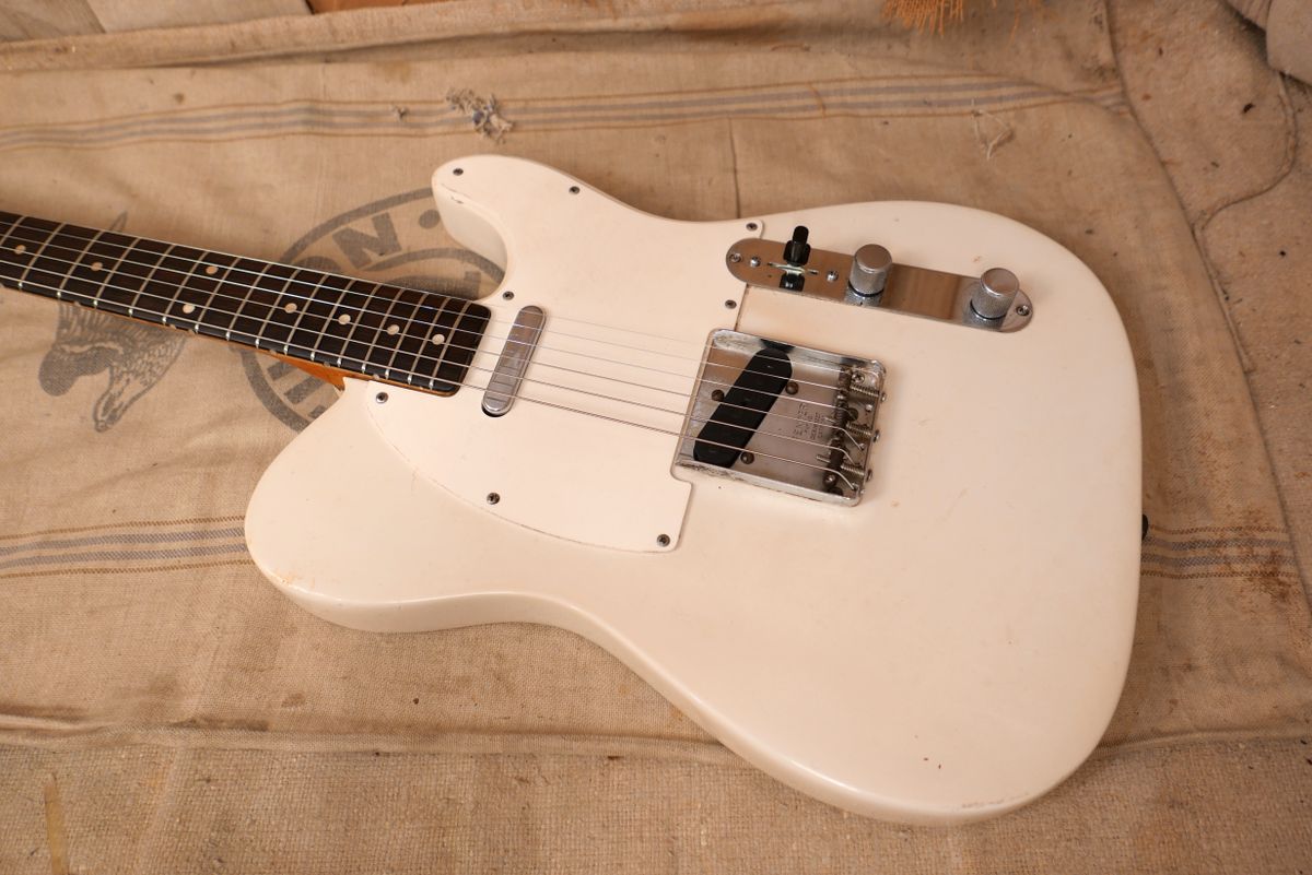 1962 Fender Telecaster White - Refin > Guitars Electric Solid Body ...