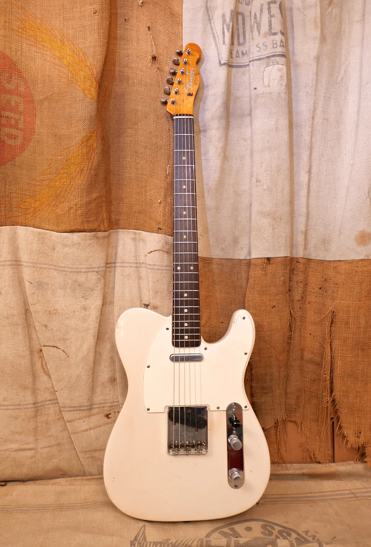 1962 Fender Telecaster White - Refin > Guitars Electric Solid Body ...